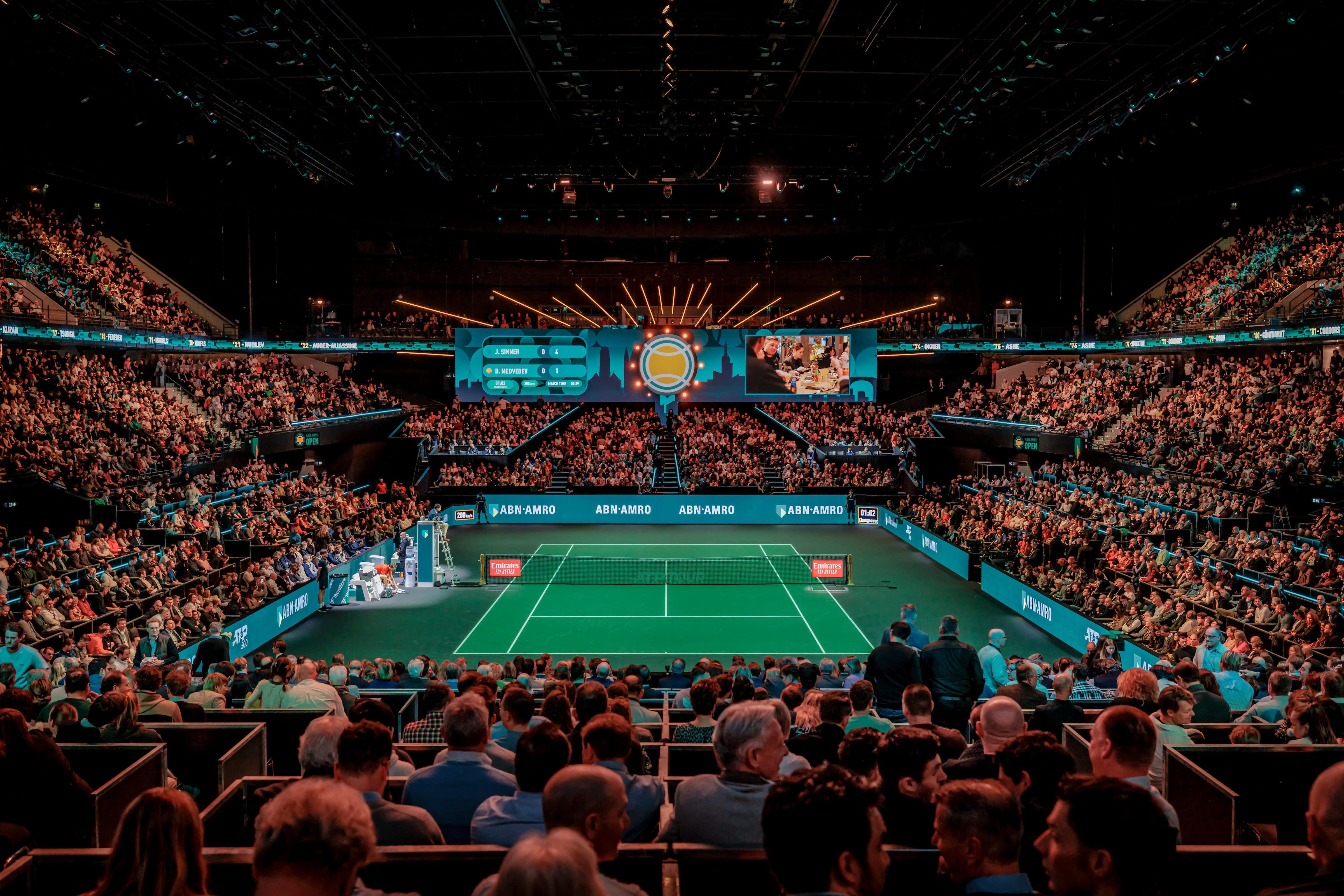 ABN AMRO Open - Tennis en hospitality op wereldniveau
